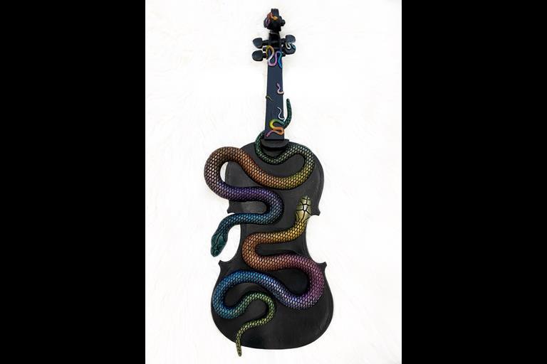 The Strad - Photo gallery: artist transforms broken violins into unique ...